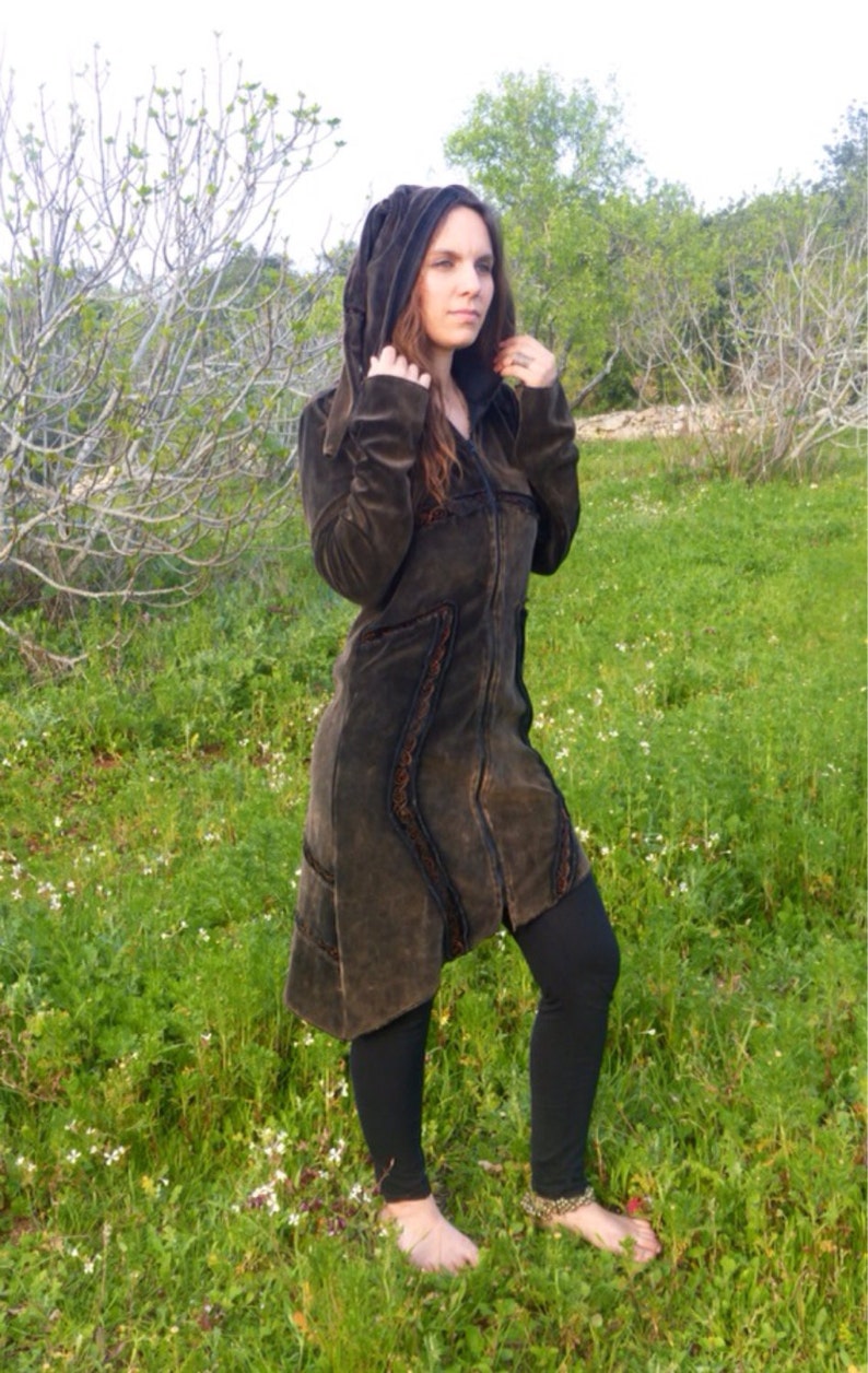 Pixie Winter Hood Jacket Fairy Hoodie Elf Coat Elven - Etsy