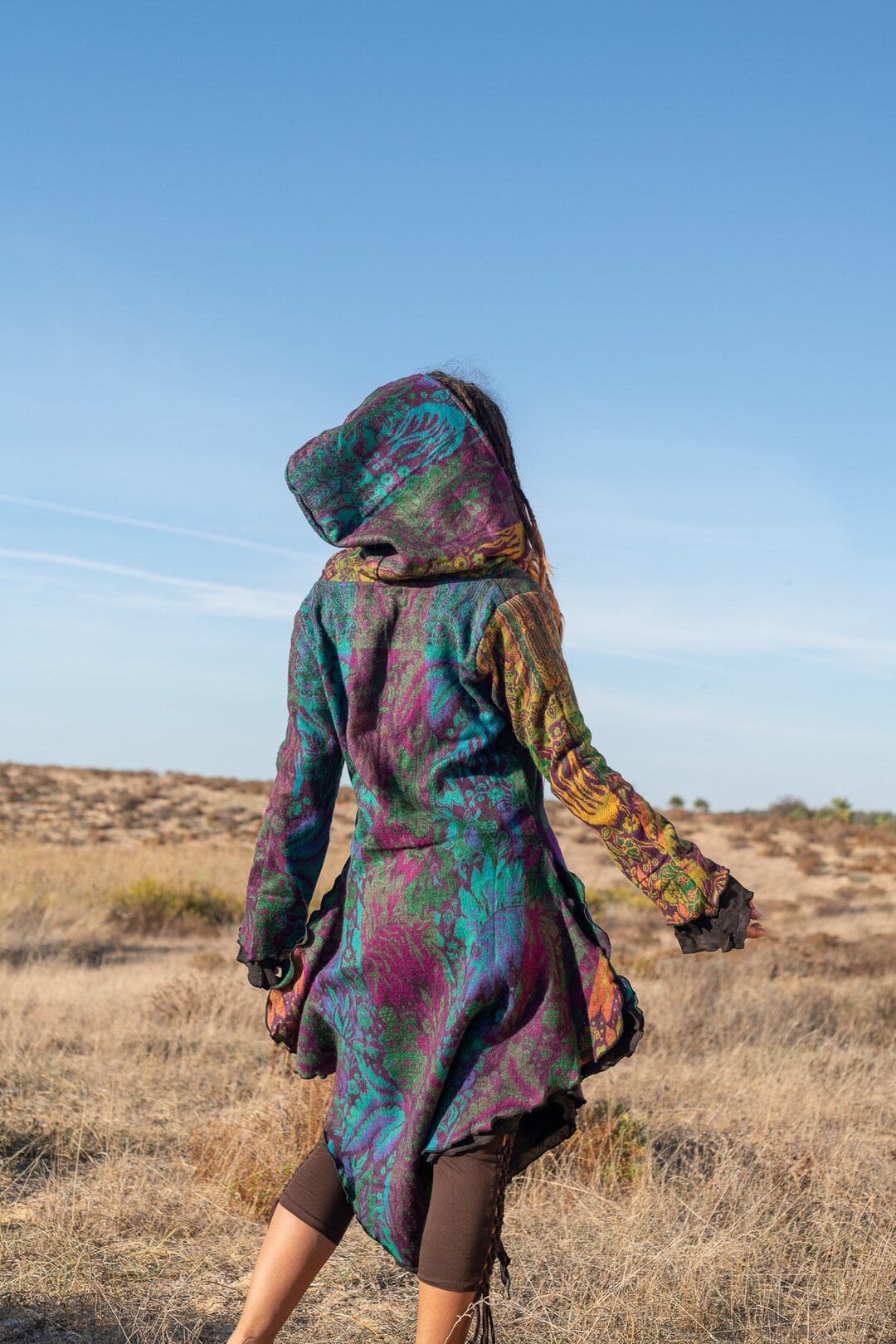 Fairy Pixie Jacket, Boho Elven Jacket, Tribal Jacket, Witch Jacket ...