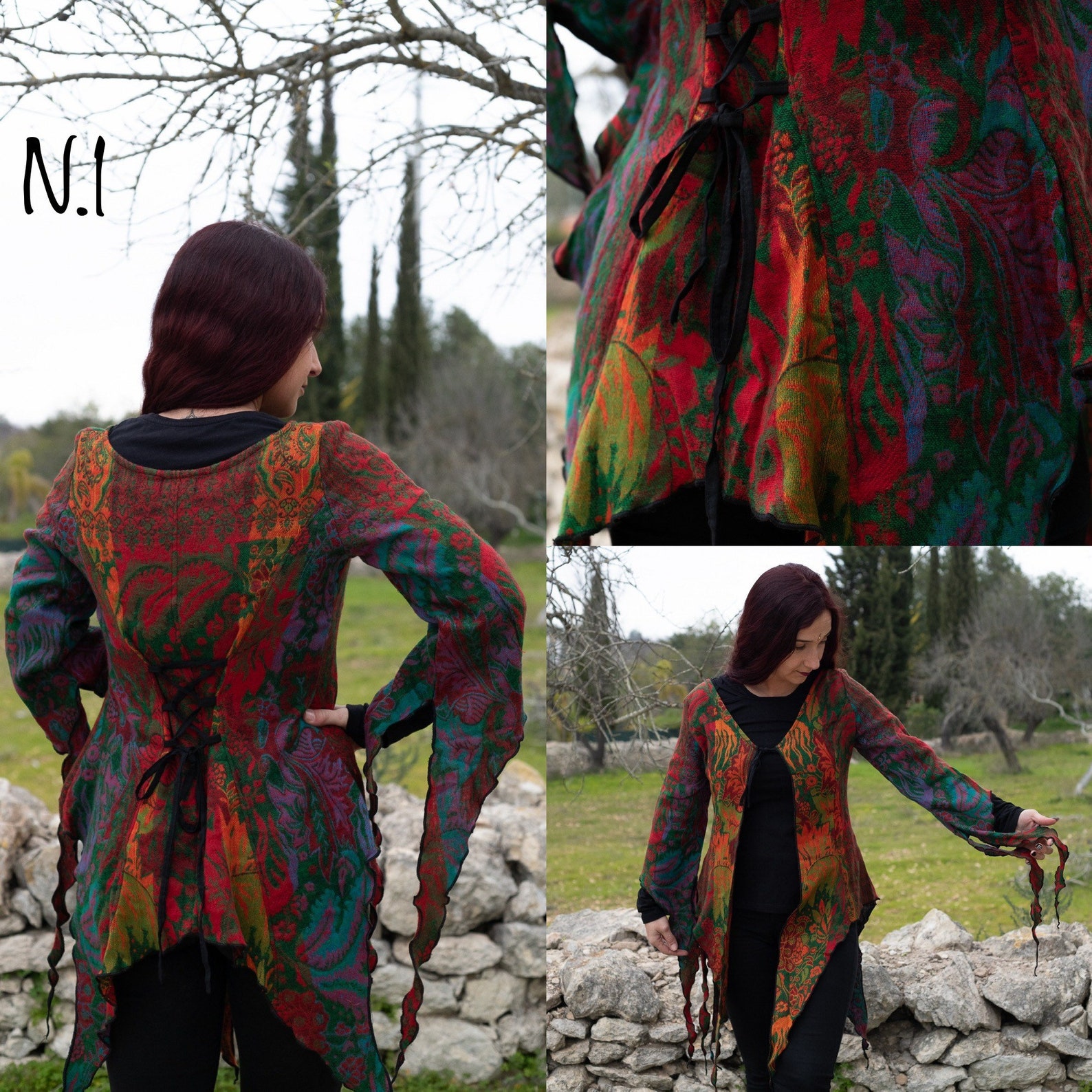 Fairy Pixie Jacket Elfic Pointy Coat Festival Clothing - Etsy