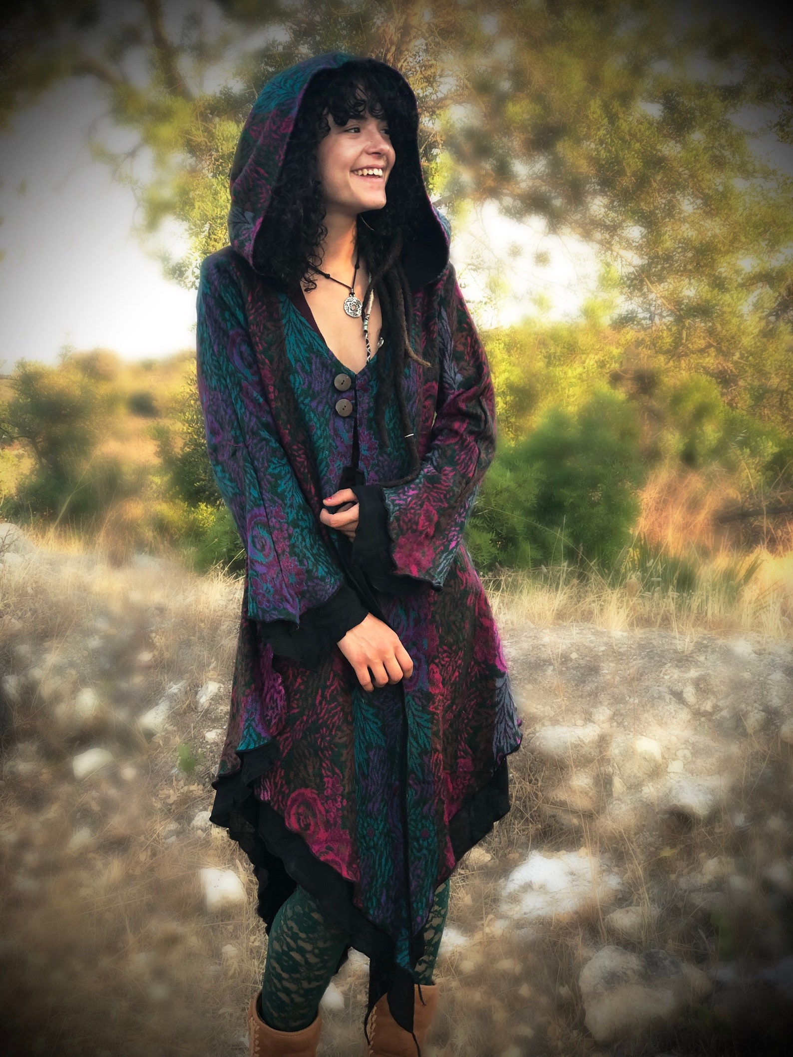 Fairy Clothing Elven Coat Faerie Coat Fairy Pixie Hooded | Etsy