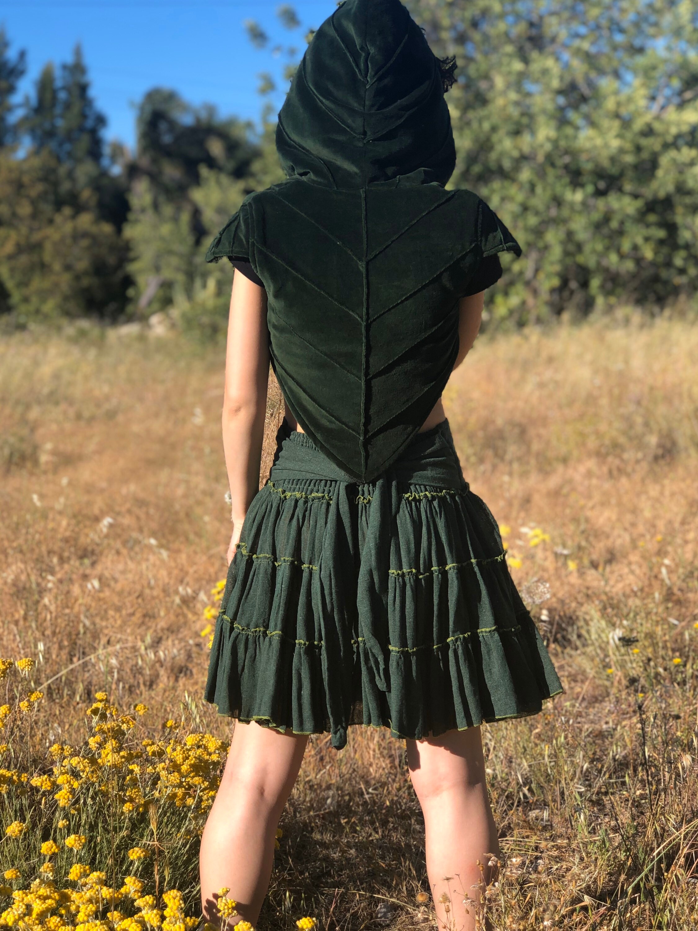 Fairy Skiry Gypsy Skirt Elven Skirt Pixie Skirt Bohemian | Etsy