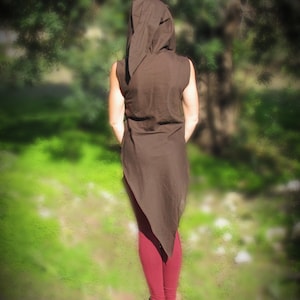 Fairy Pixie Blue Hoodie, Elven Tunic, Faerie Long Top, Faerie Clothing ...