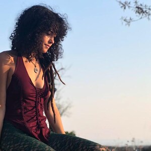 Brown Festival Top, Fairy Top, Elven Top, Boho Top, Faerie Top, Tank ...