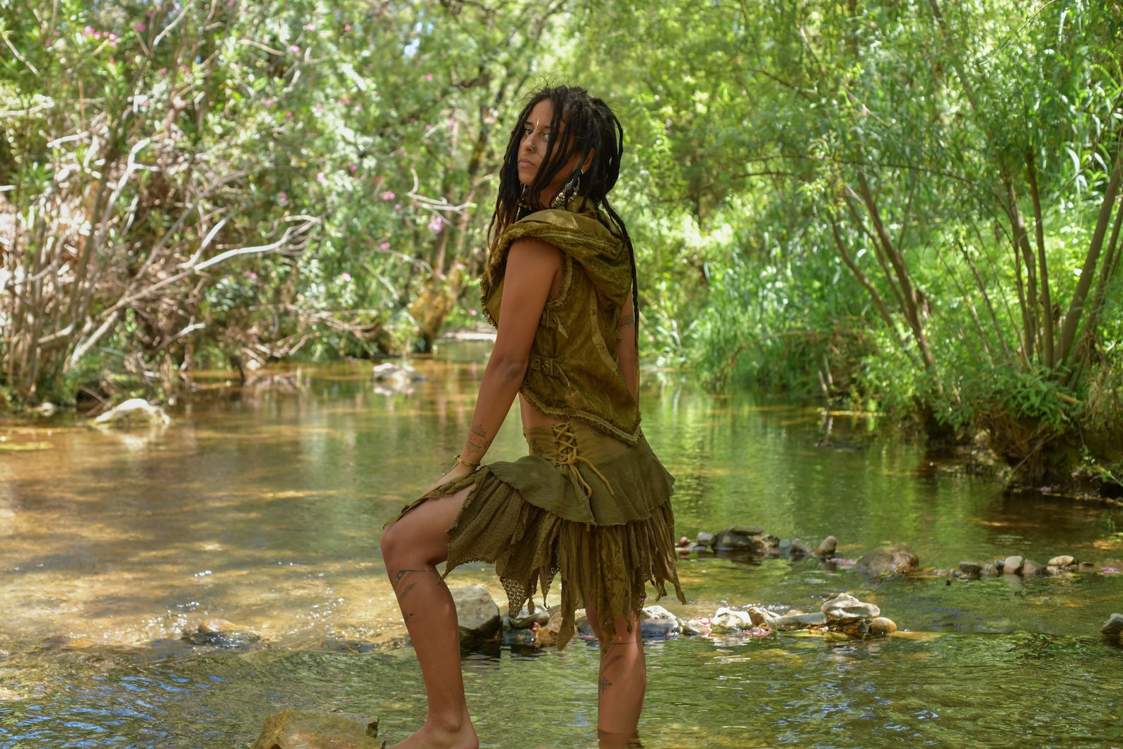 Boho Pixie Skirt Rave Mini Skirt Hippie Skirt Layered - Etsy