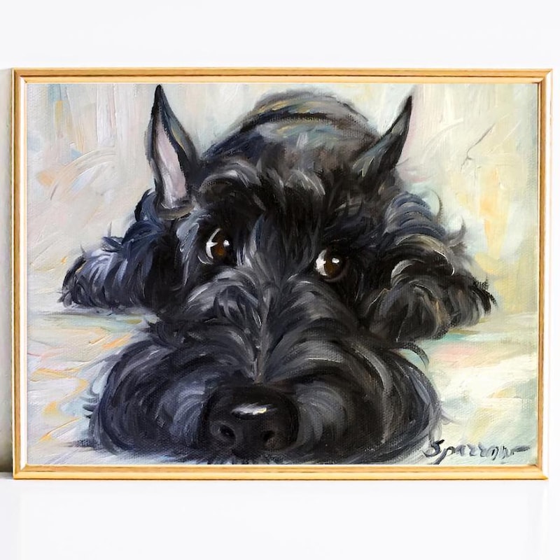Scottish Terrier Posters - Etsy