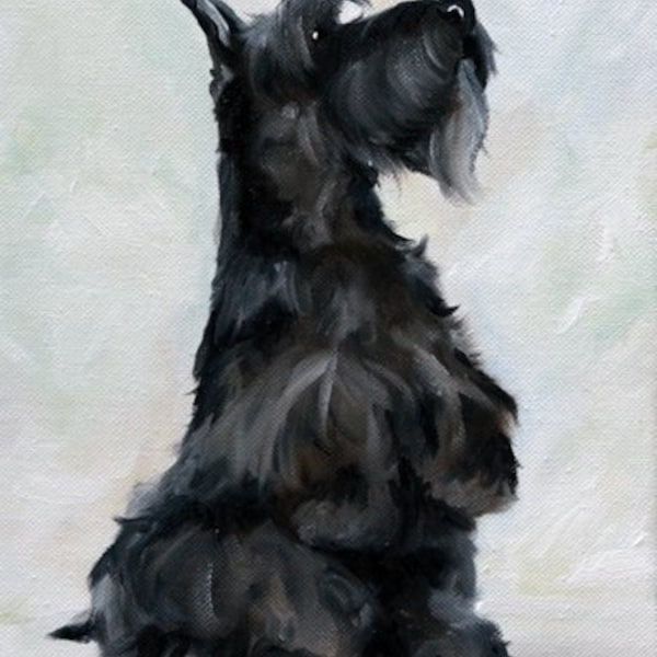 Scottie Dog Print - Etsy