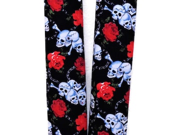 Seat Belt Covers. Skulls and Roses. Padded, Soft Seat Belt Accessory ...