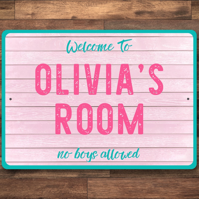 No Girls Allowed Sign - Etsy