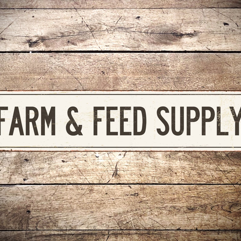 Rustic Farm Sign - Etsy