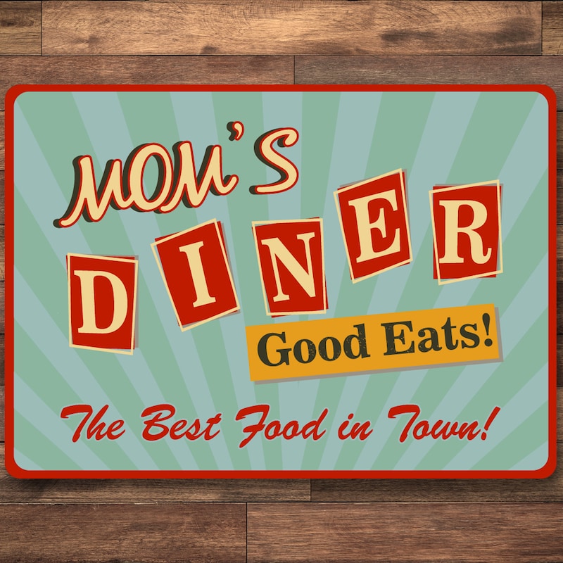 Vintage Diner Sign - Etsy