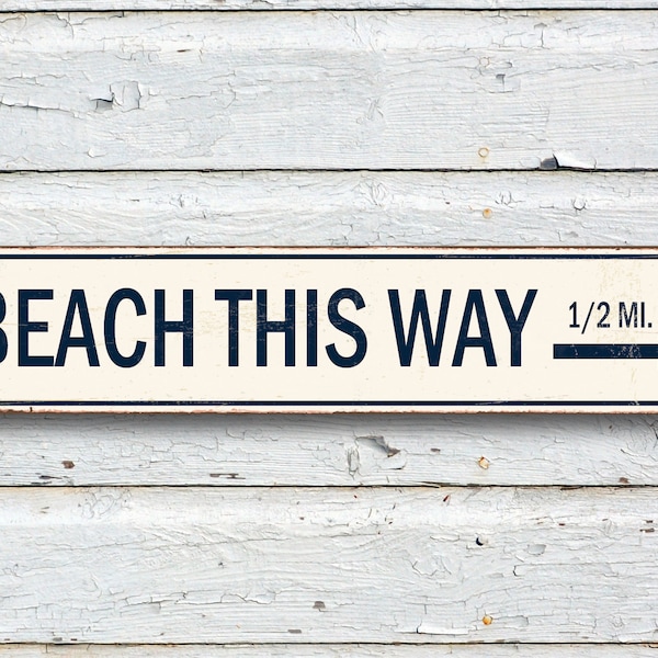 Rustic Beach Signs - Etsy