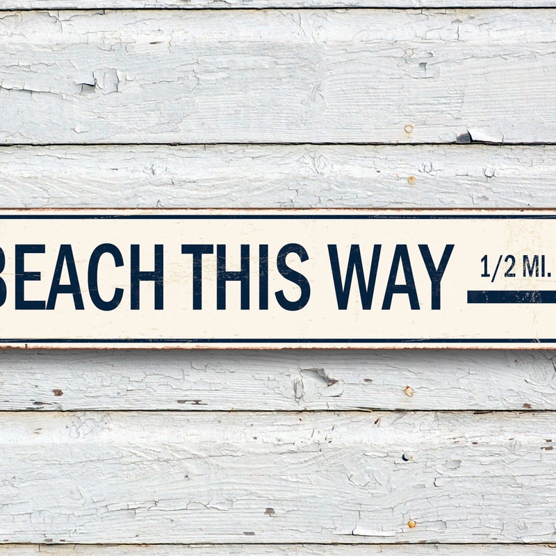 Rustic Beach Signs - Etsy