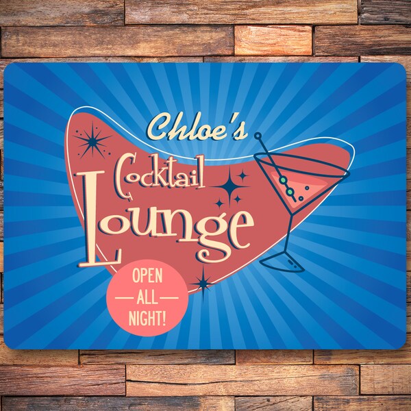 Retro Cocktail Bar - Etsy