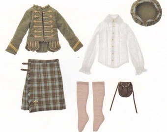 1/4 MSD BJD Doll Casual Chic Cardigan, Tulle, Tunic, and Jeans Set Pdf ...