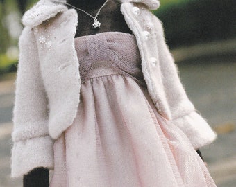 1/4 MSD BJD Doll Casual Chic Cardigan, Tulle, Tunic, and Jeans Set Pdf ...