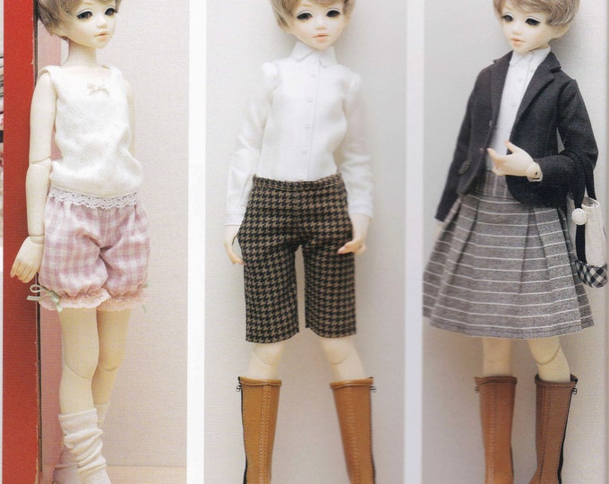 1/4 MSD BJD 40cm Doll Basic Dress, Pants, Shirt, Skirt, Jacket ...