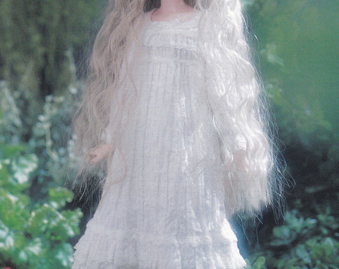 1/4 MSD BJD Doll Romantic Dress and Crochet Mary Jane Shoes - Etsy