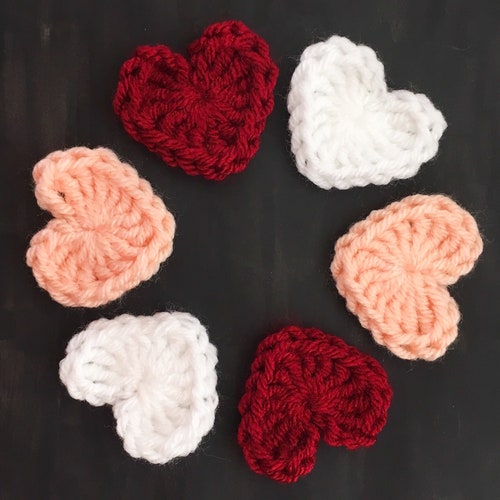 Micro Crocheted Heart Made to Order - Etsy
