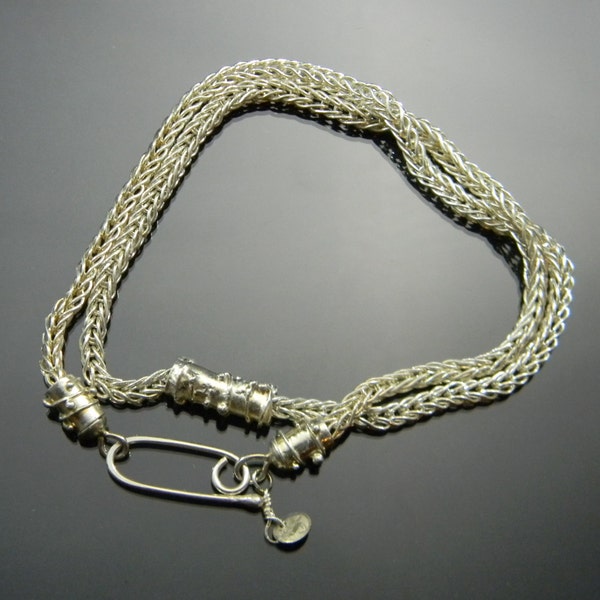 Silver Hand Chain - Etsy