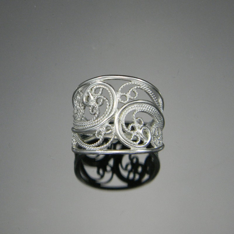 Filigree Ring - Etsy