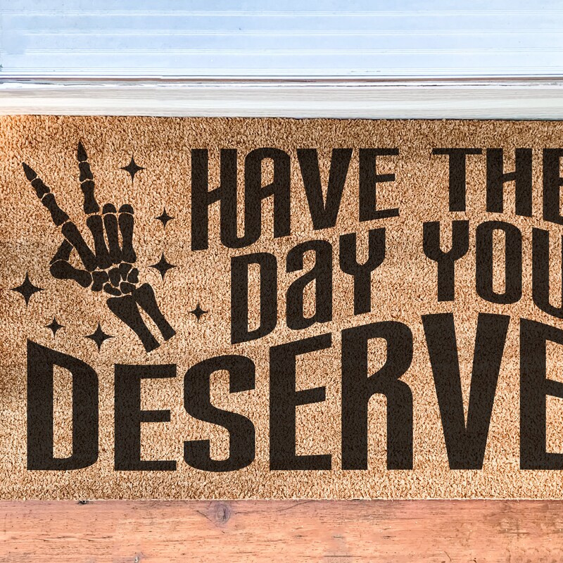 Peace Doormat - Etsy