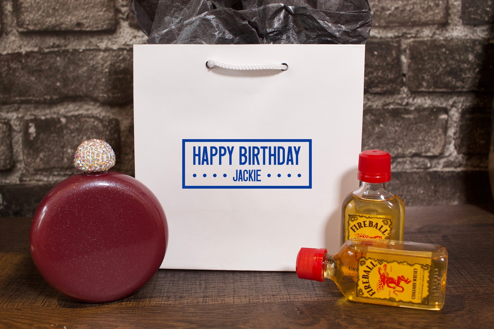 Happy Birthday Gift Bag Dots Personalized Gift Bags | Etsy