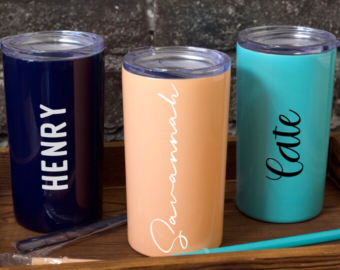 2oz/5oz/7oz Personalized Mini Tumblers, Bridesmaids Gifts, Wedding ...