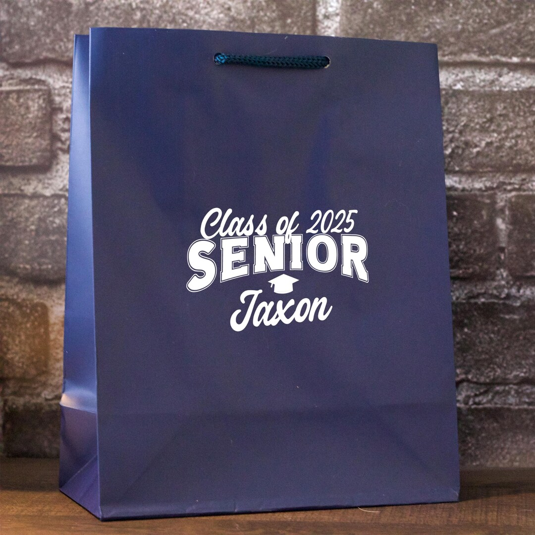 Personalized Graduation Gift Bag | Senior Gift Bag | Class of 20XX ...