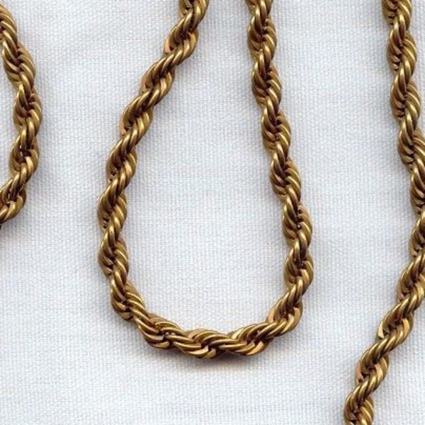 Brass Chain - Etsy