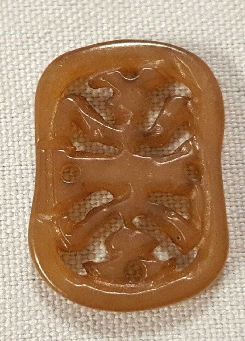 Vintage Genuine Light Brown Jadeite Chinese Jade 25mm. Tree of - Etsy