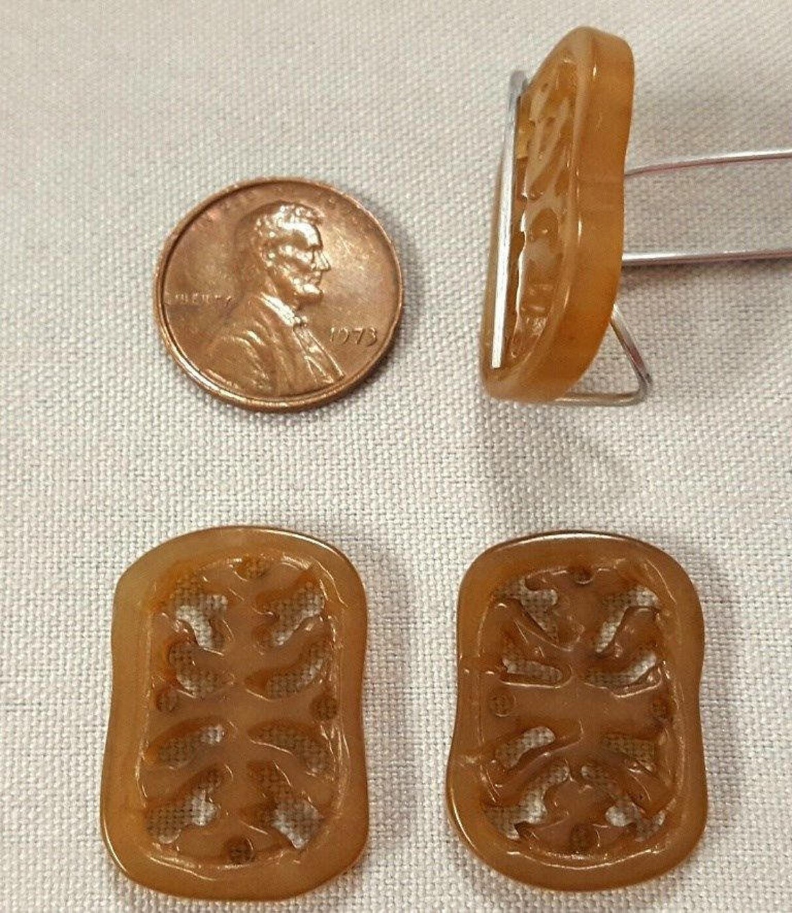 Vintage Genuine Light Brown Jadeite Chinese Jade 25mm. Tree of - Etsy