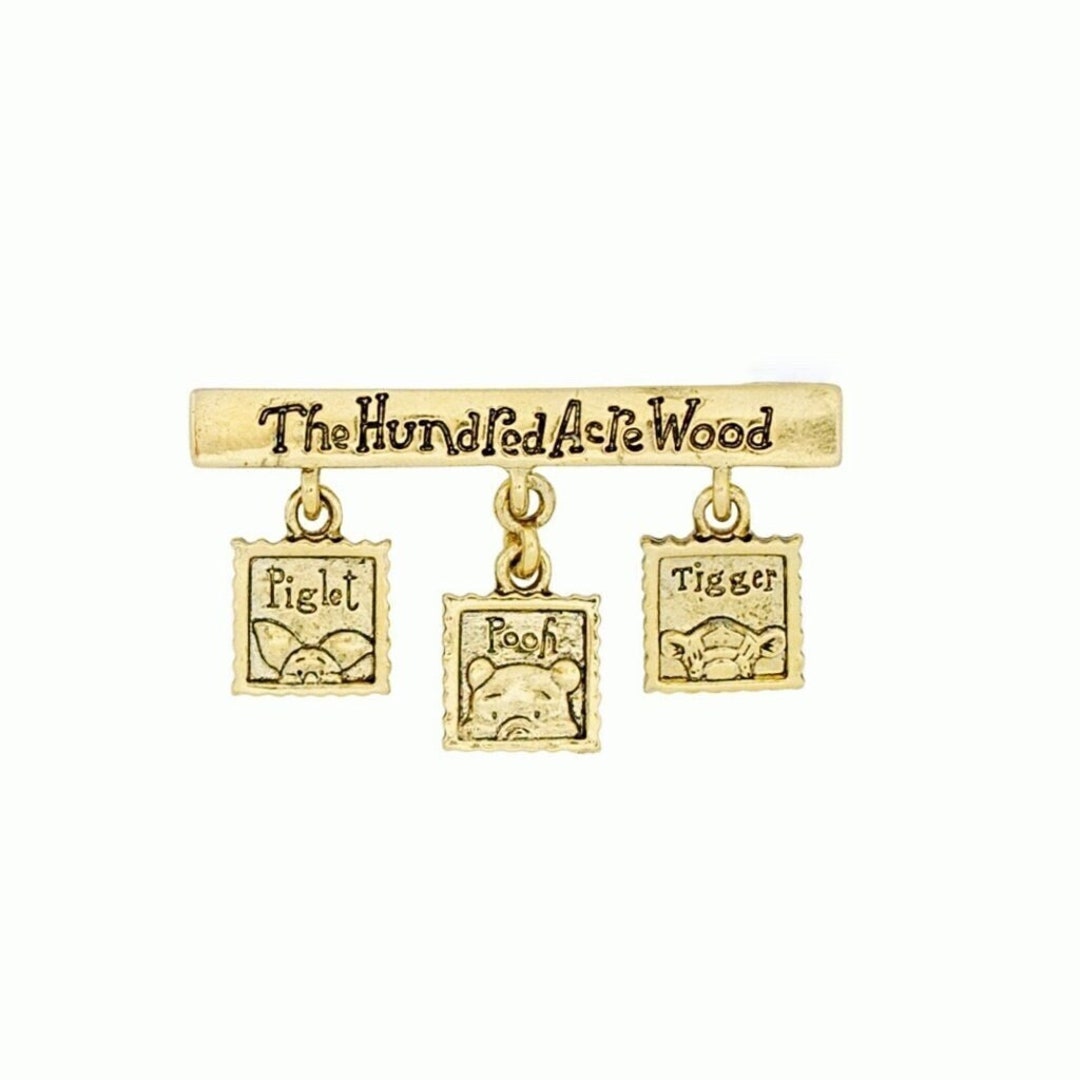 Vintage Disney the Hundred Acre Wood Winnie the Pooh Piglet Tigger ...