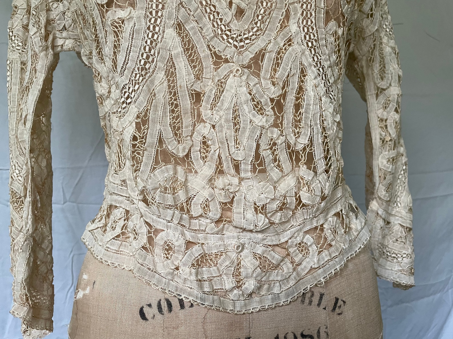 Antique Lace Blouse / Victorian Lace Blouse / 1900s 1910s | Etsy