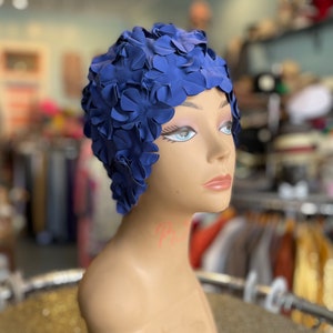 Retro Flower Swim Caps, Multi-colored and in Solid Colors - Etsy