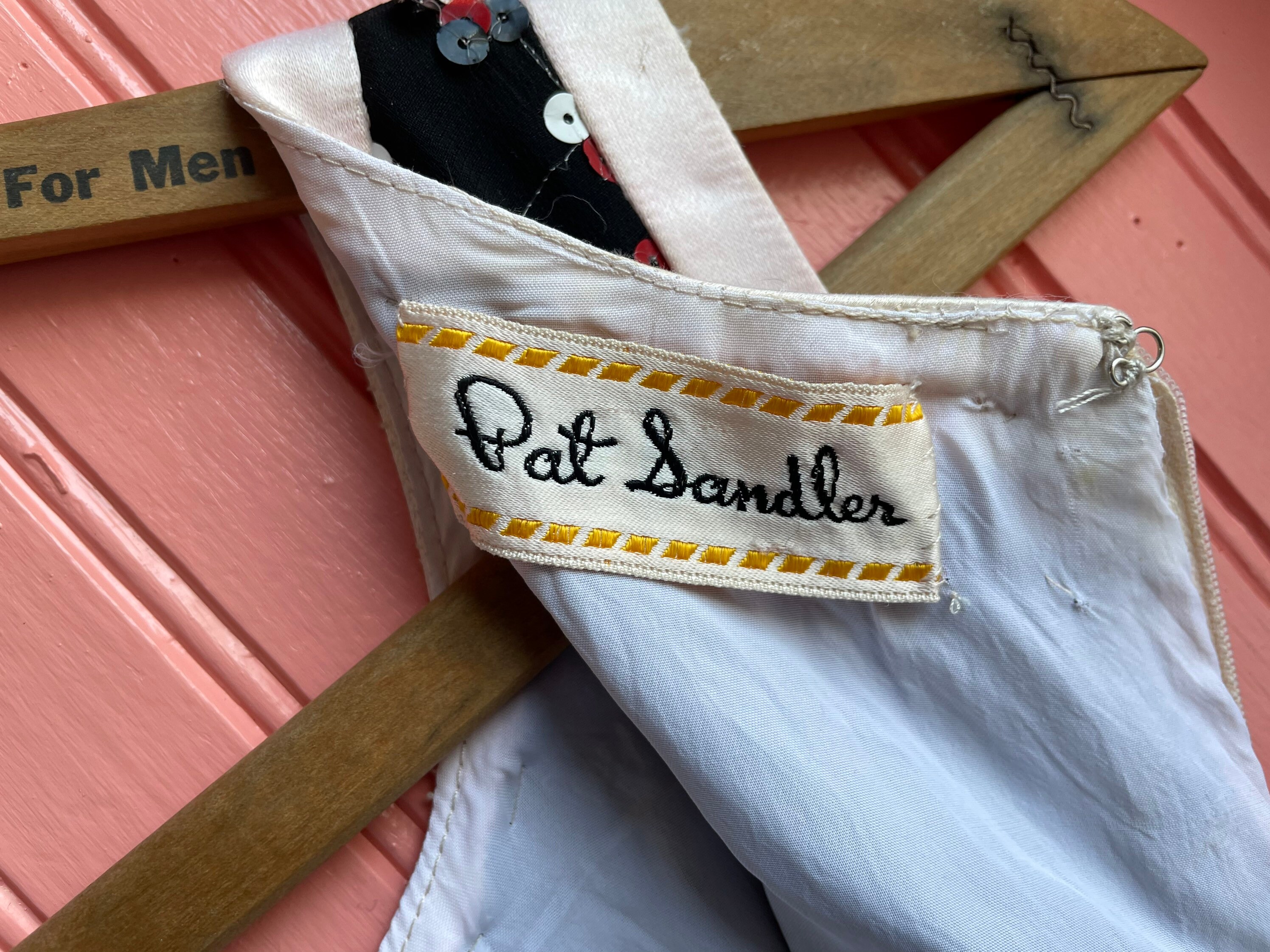 1960s Vintage Pat Sandler Gown / Silk Sequin Dress / 60s - Etsy