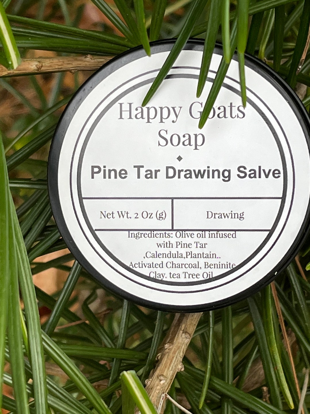 Pine Tar Drawing Salve - Etsy