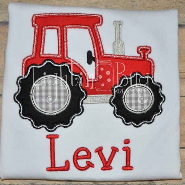 Red Tractor - Etsy