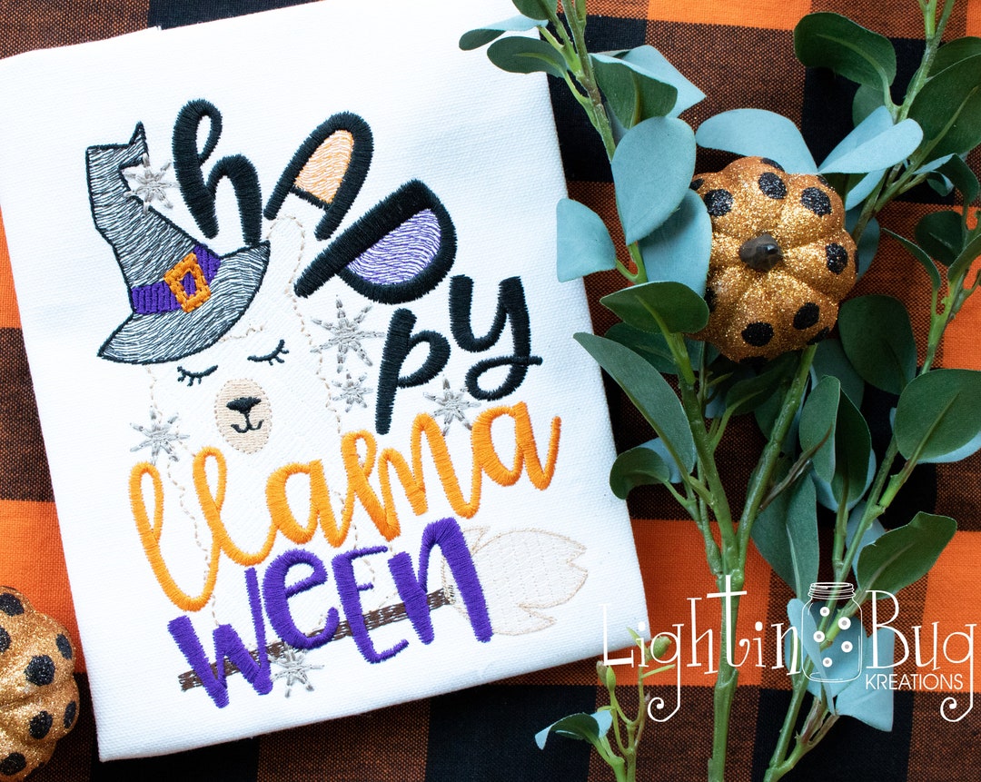 Happy Llama Ween / Llama Halloween / Halloween Kids Shirt / - Etsy