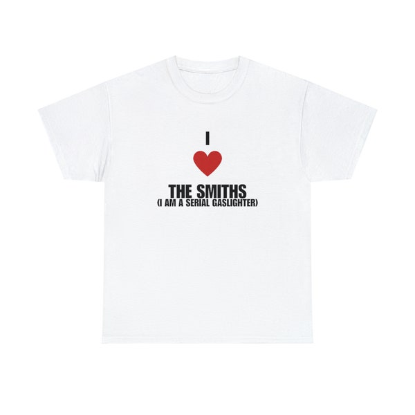 I Love The Smiths Shirt Etsy
