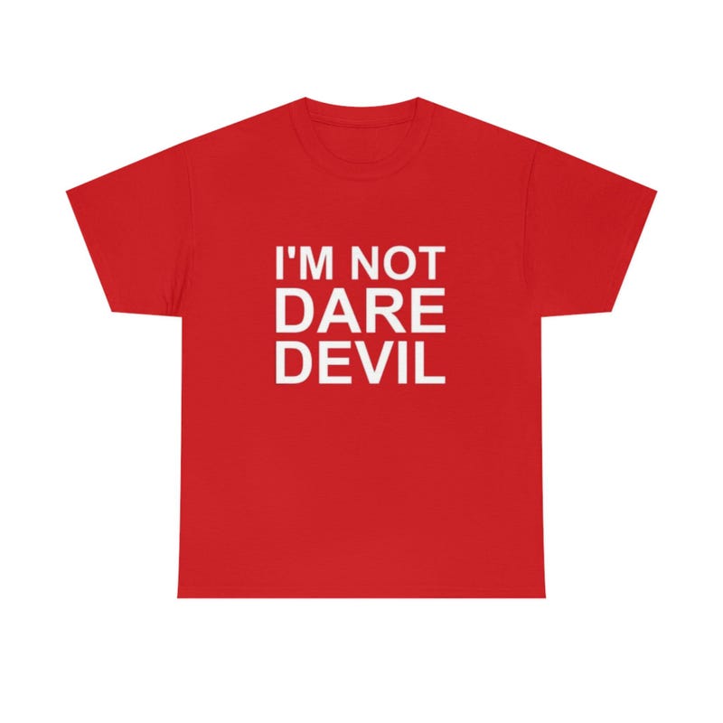 I'm Not Daredevil - Etsy