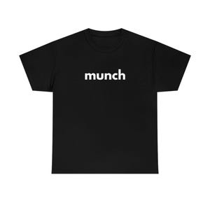 MUNCH Music Tiktok Funny Cotton Tee - Etsy