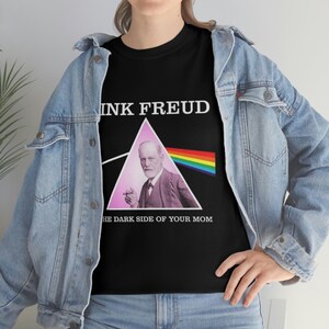 Pink Freud the Dark Side of Your Mom Shirt, Psychiatry Lovers Musicians ...