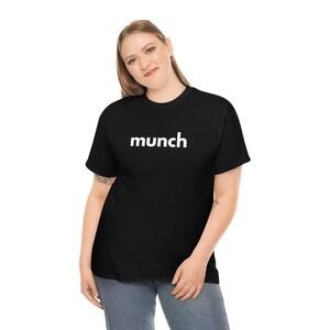 MUNCH Music Tiktok Funny Cotton Tee - Etsy