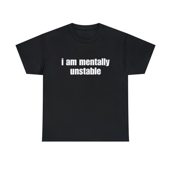 Unstable T Shirt - Etsy