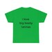 I Love Big Booty Latinas T-shirt Funny Cotton Tee - Etsy