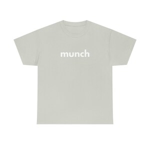 MUNCH Music Tiktok Funny Cotton Tee - Etsy