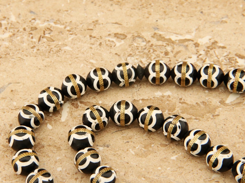 Brass Inlay Warp Kuka Tree 33 Beads Islamic Prayer Beads for - Etsy