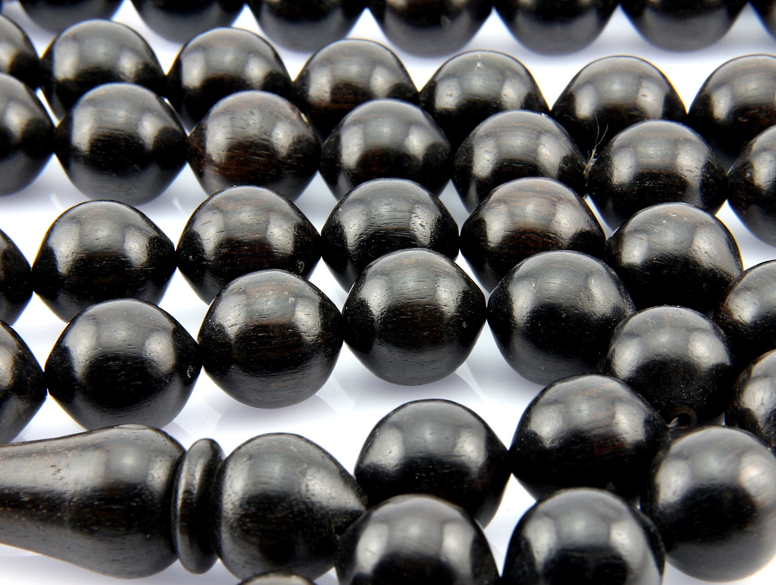 Huge Ebony Tree 99 Pcs Islamic Prayer Beads Misbaha Tesbih - Etsy