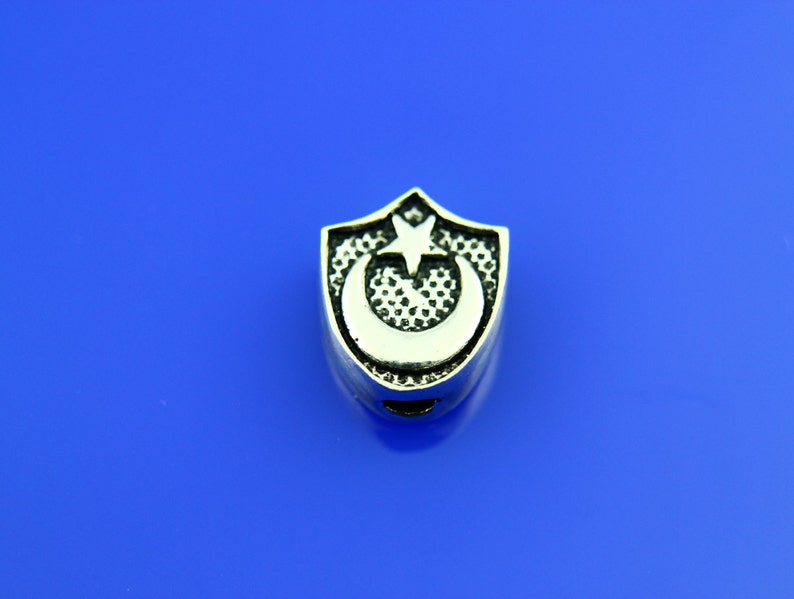 For Making Prayer Triangular Three Holes 925 Silver Islamic Prayer ...