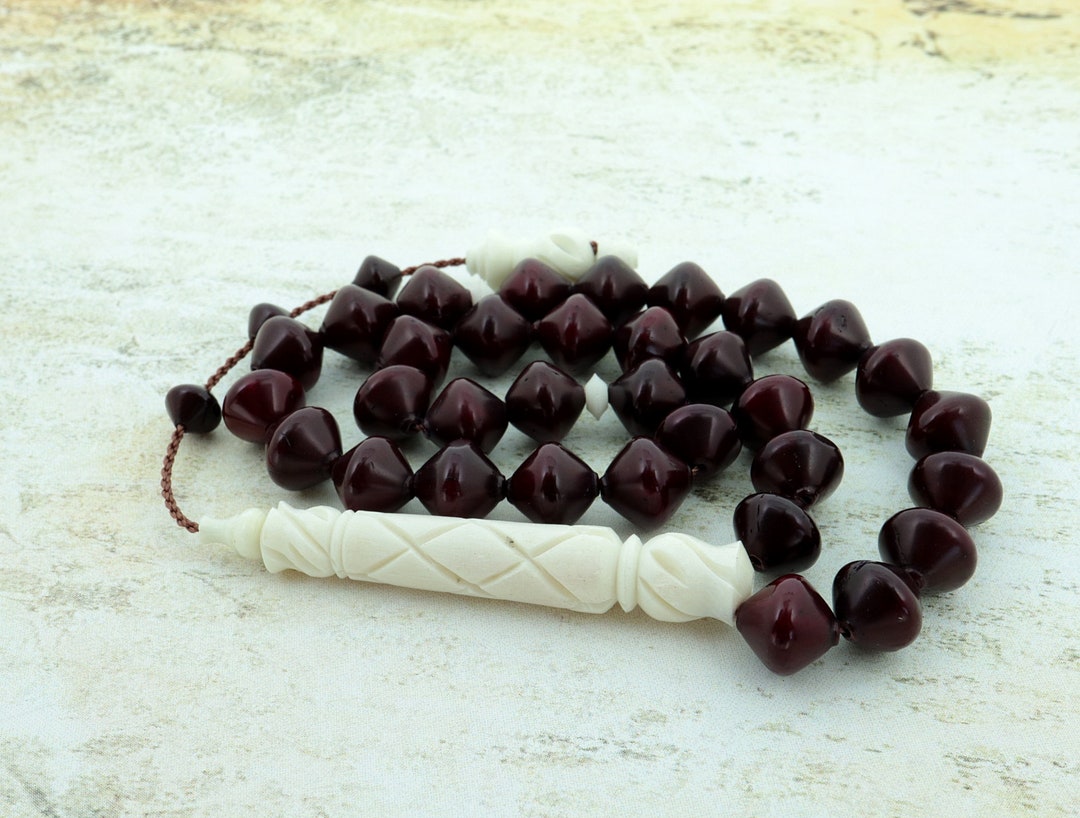 Special Imam Camel Bone Kuka Tree 33 Beads Islamic Prayer - Etsy